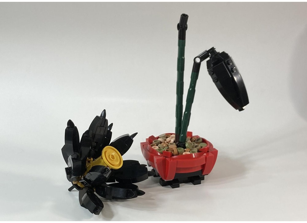 LEGO MOC Lotus by BAM Mocs | Rebrickable - Build with LEGO