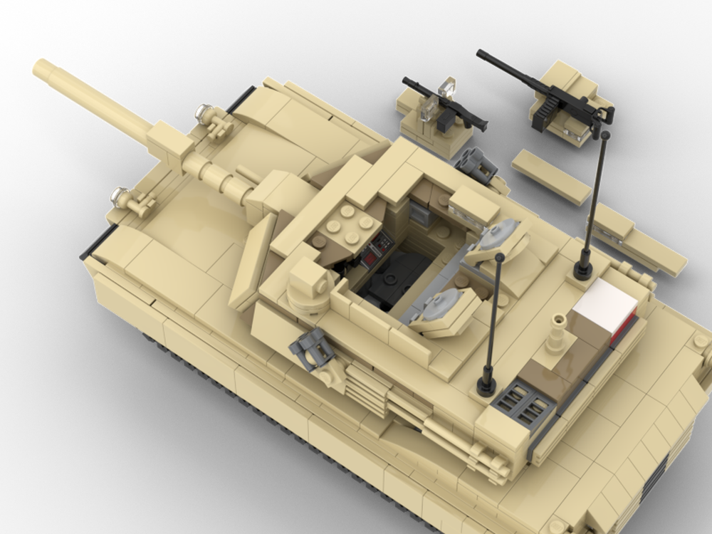 Lego Moc M1a2 Abrams By Datlegoman Rebrickable Build With Lego