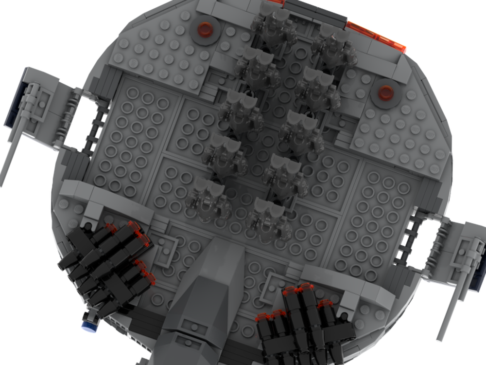Lego Moc Droid Gunship By Datlegoman Rebrickable Build With Lego