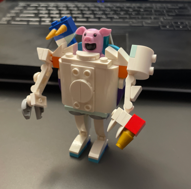 LEGO MOC Magical Unicorn Mech Suit by eric_nunya | Rebrickable - Build ...