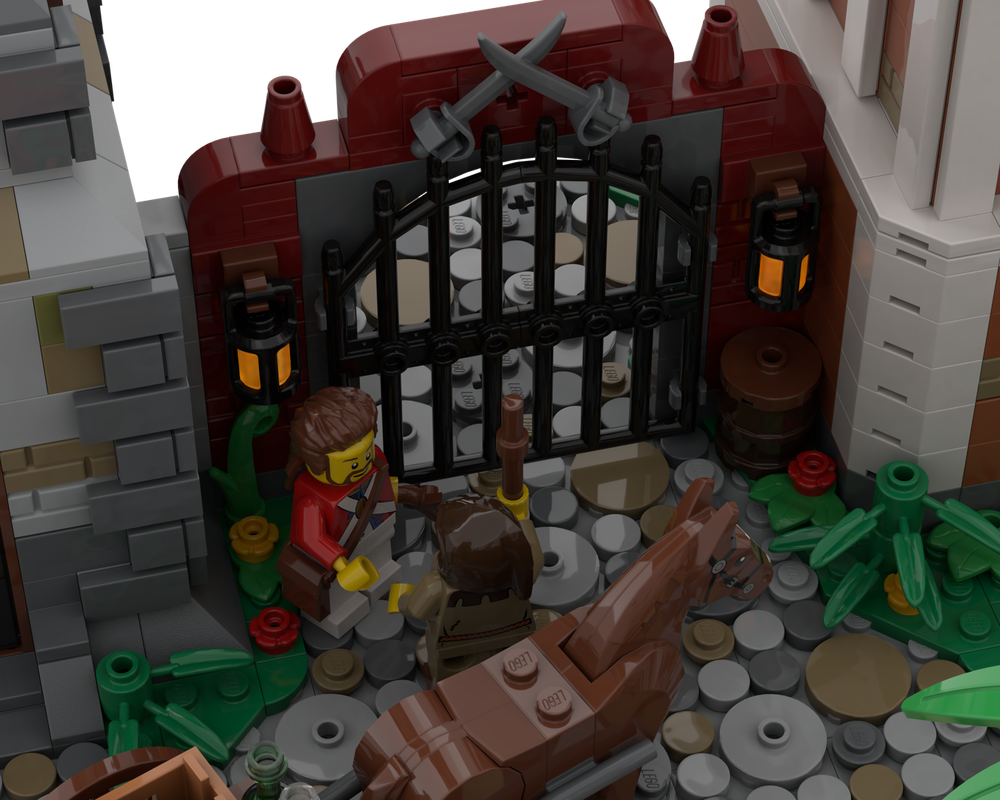 LEGO MOC Town Gates & Bastion (Pirates World #2) by Legat_Of_Legion ...