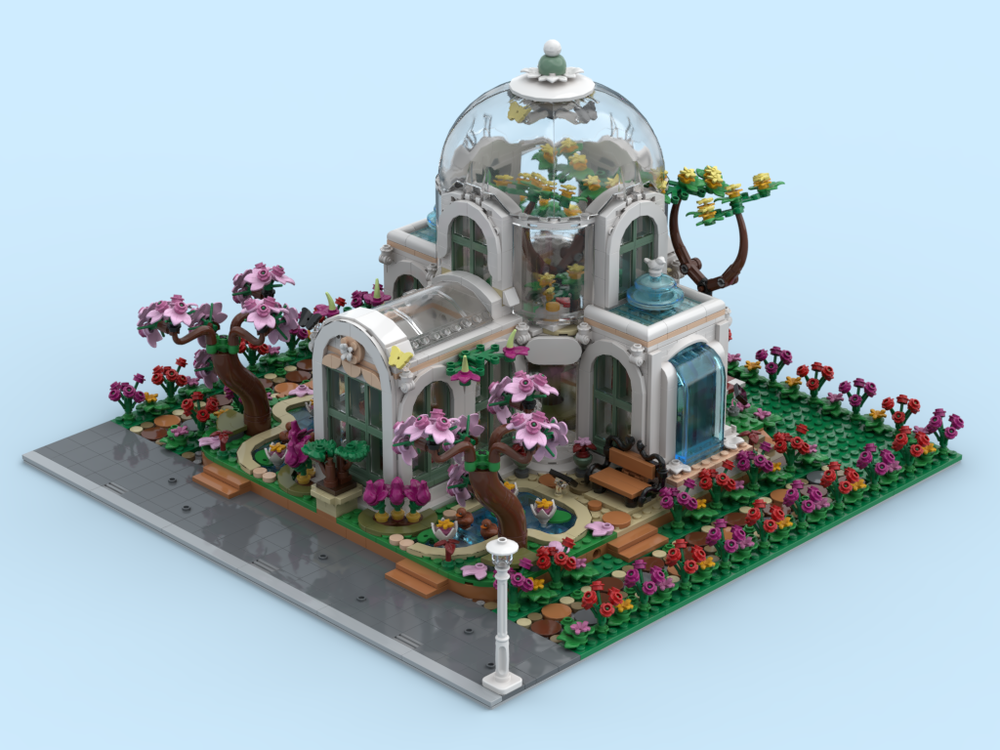 LEGO MOC 48x48 Base for Modular Botanical Garden by Brick Artisan ...