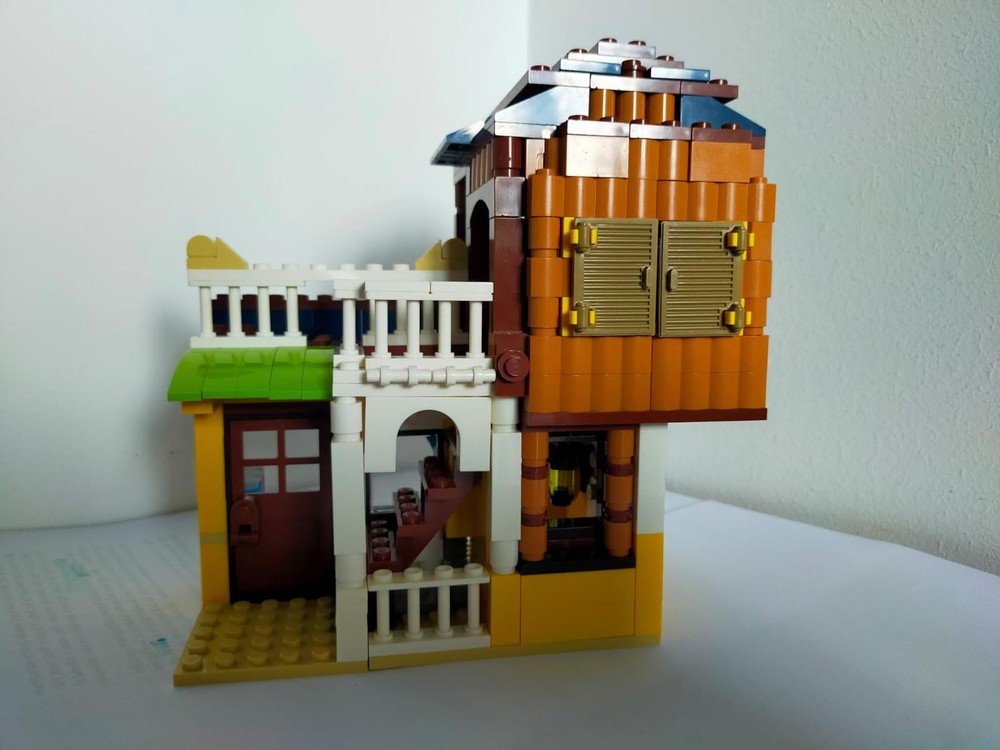 LEGO MOC yellow house 31118 by Bohoo | Rebrickable - Build with LEGO