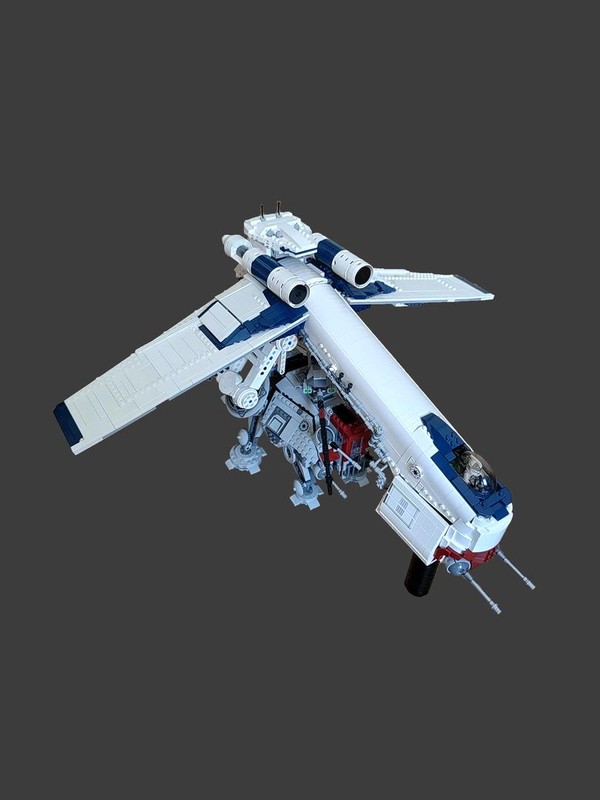 LEGO MOC Republic Dropship (LAAT/c) by the_mandalegorian | Rebrickable ...