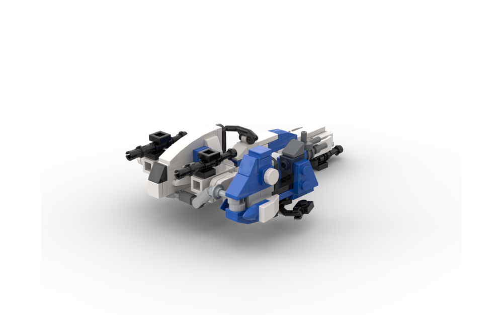 Lego Moc Barc Speeder With Sidecar 501st By Thelegowolfpack