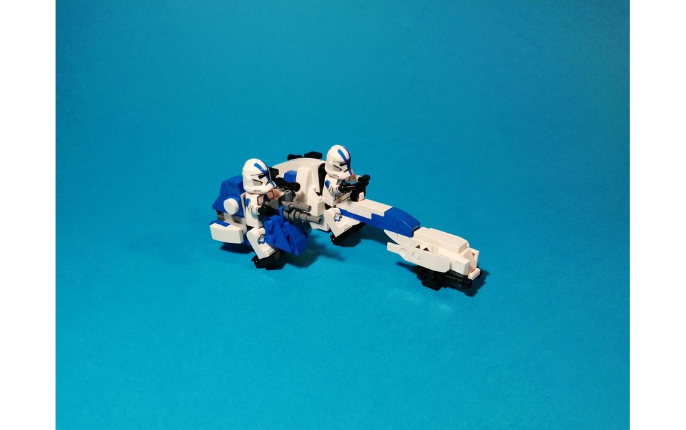 Lego Moc Barc Speeder With Sidecar 501st By Thelegowolfpack