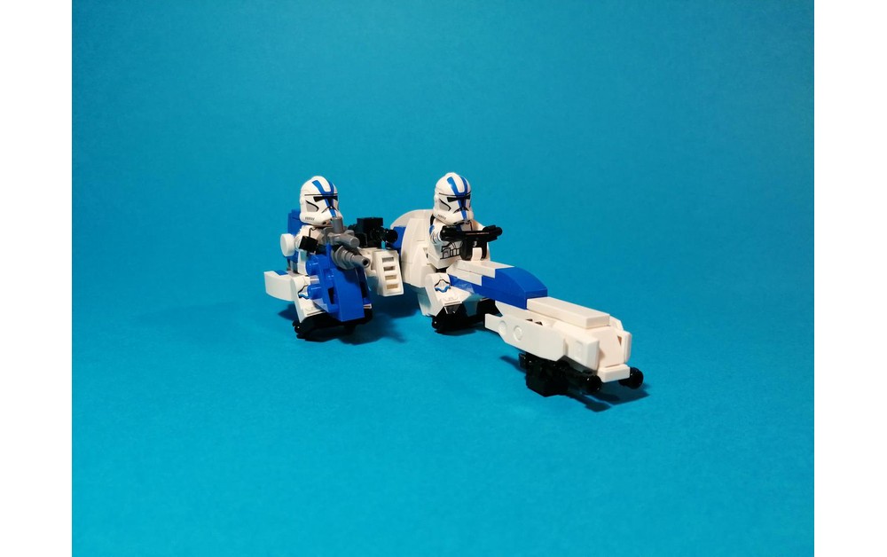 Lego Moc Barc Speeder With Sidecar 501st By Thelegowolfpack