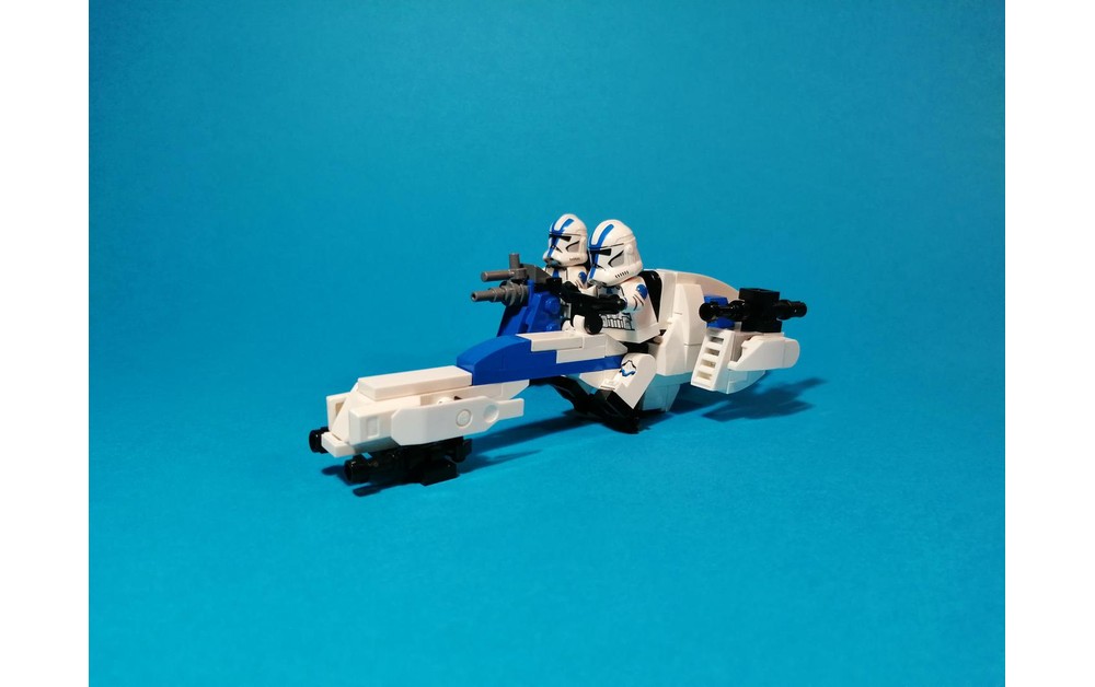 Lego Moc Barc Speeder With Sidecar 501st By Thelegowolfpack