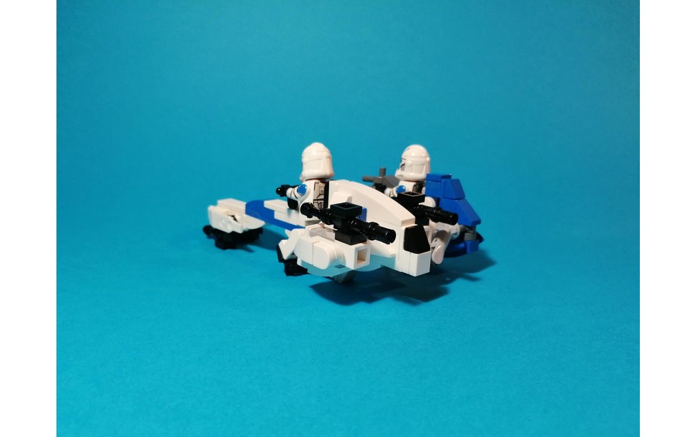 Lego Moc Barc Speeder With Sidecar 501st By Thelegowolfpack