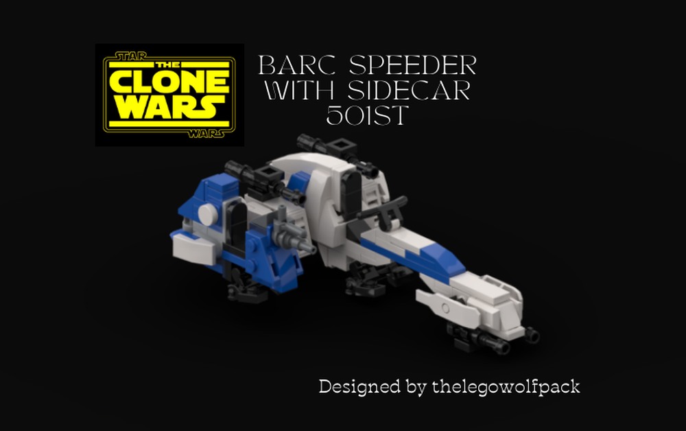 LEGO MOC Barc speeder with sidecar 501st by thelegowolfpack ...