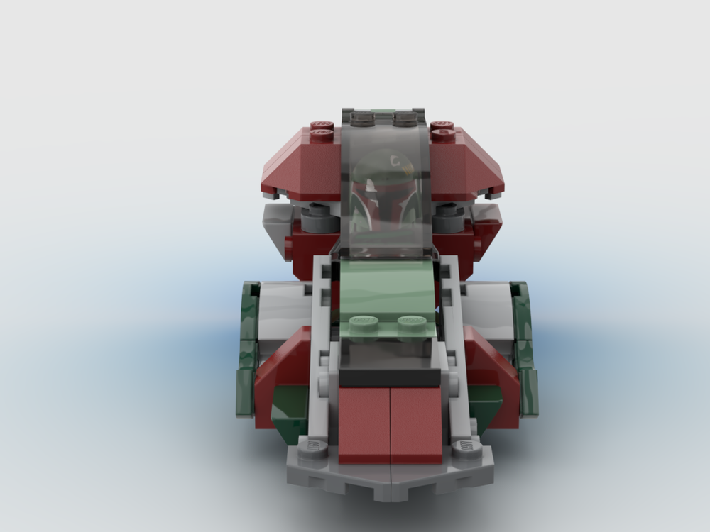 Lego Moc Boba Fetts Speederbike By Magicjohnson Rebrickable Build