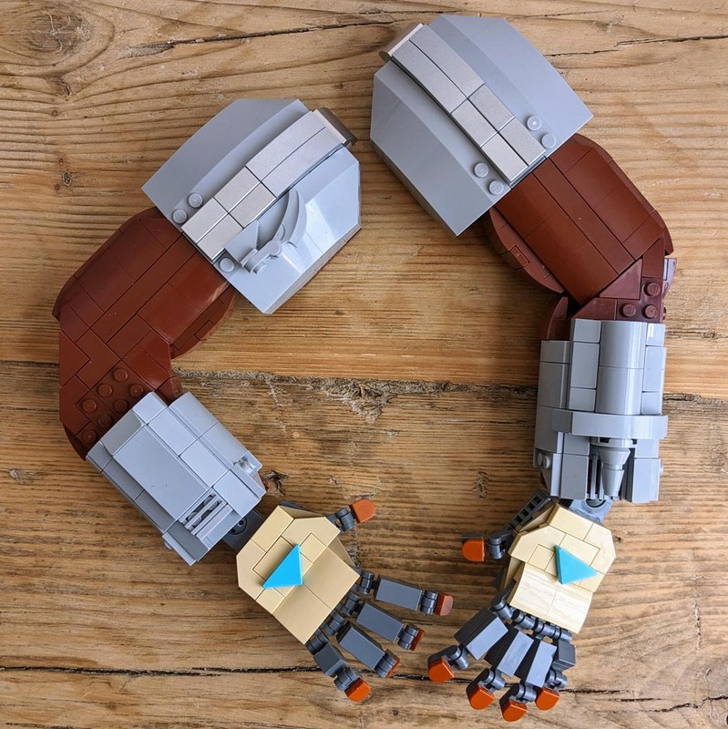 LEGO MOC Lego Mandalorian Arms by glenn_tanner55 | Rebrickable - Build ...