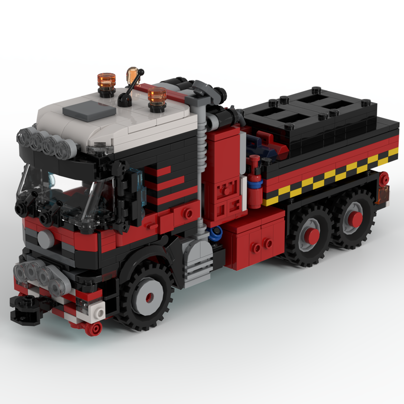 LEGO MOC 6x4 Mercedes-Benz Actros Ballast Tractor Ver. 6 - MST by ...
