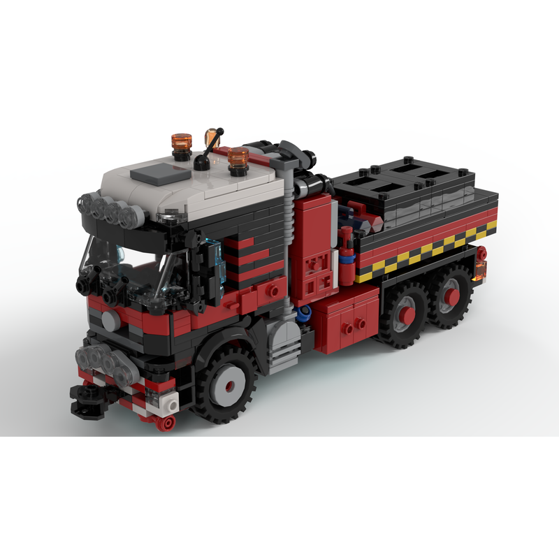 LEGO MOC 6x4 Mercedes-Benz Actros Ballast Tractor Ver. 6 - MST by ...