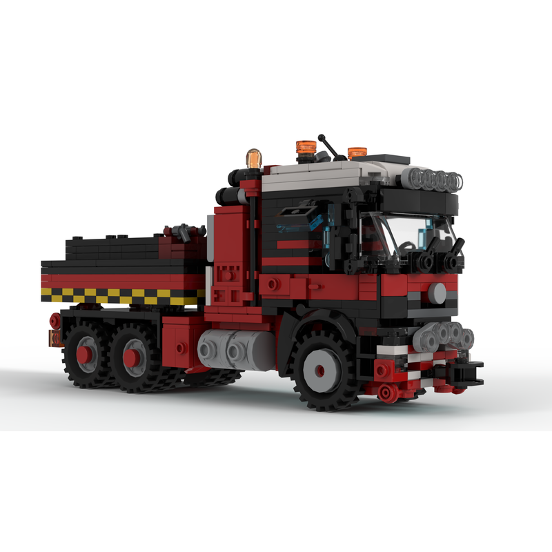 LEGO MOC 6x4 Mercedes-Benz Actros Ballast Tractor Ver. 6 - MST by ...