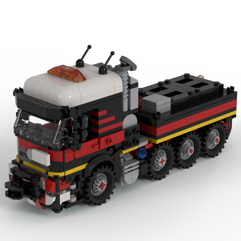 LEGO MOC 8x4 Mercedes-Benz Actros Ballast Tractor With Ballast Box Ver. 3 - MST by HardytheDoggo ...