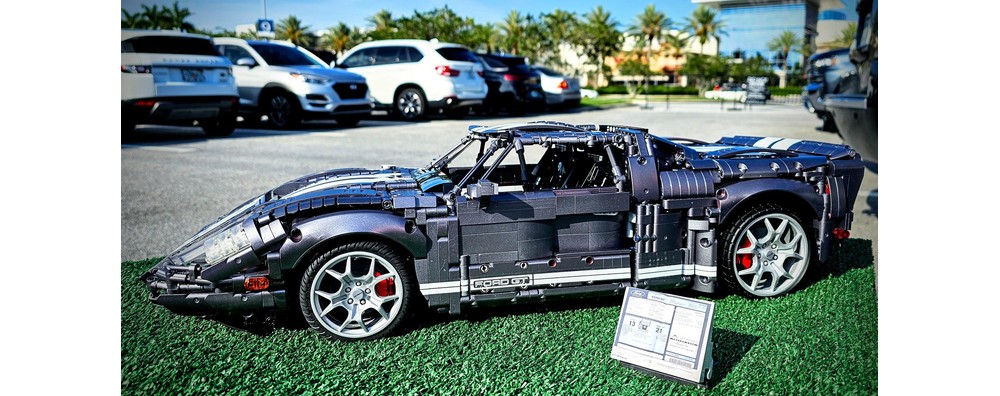 LEGO MOC Ford GT (1st Gen) 1:8 by ElliL3go | Rebrickable - Build with LEGO