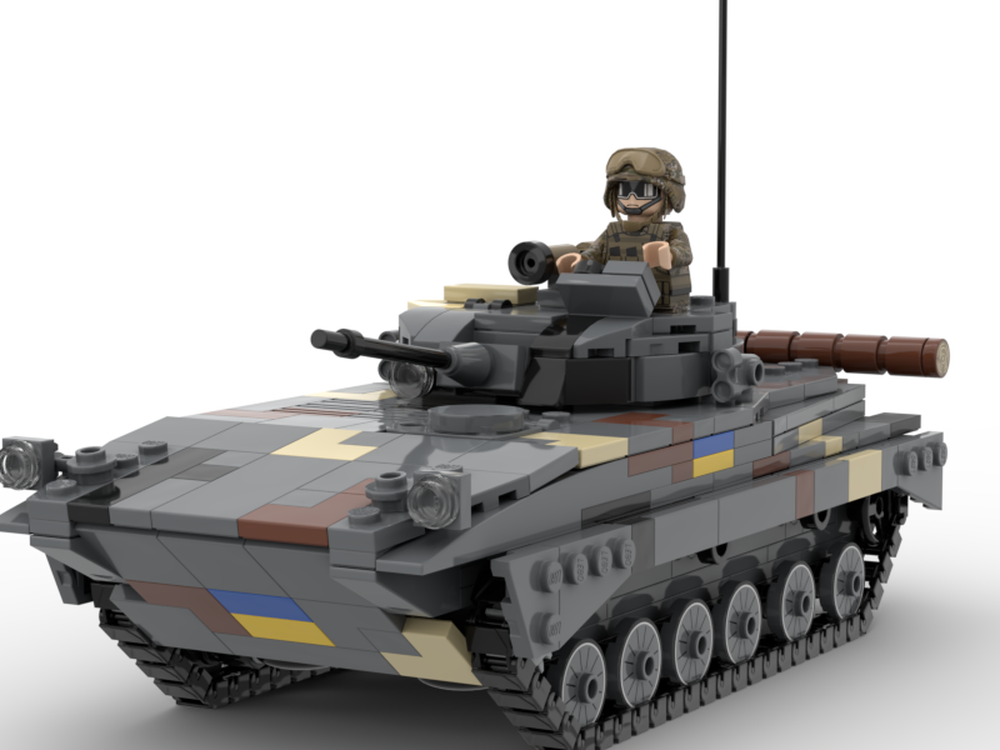 LEGO MOC Ukrainian BMP-2 by gunsofbrickston | Rebrickable - Build with LEGO