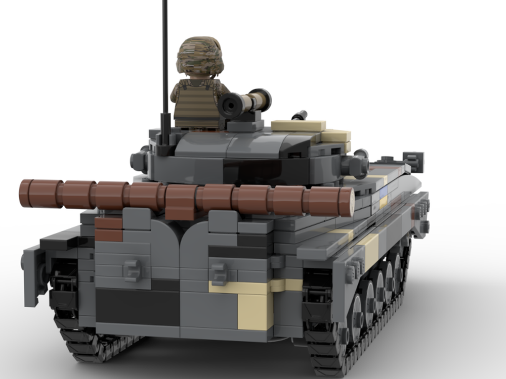 Lego Moc Ukrainian Bmp 2 By Gunsofbrickston Rebrickable Build With Lego