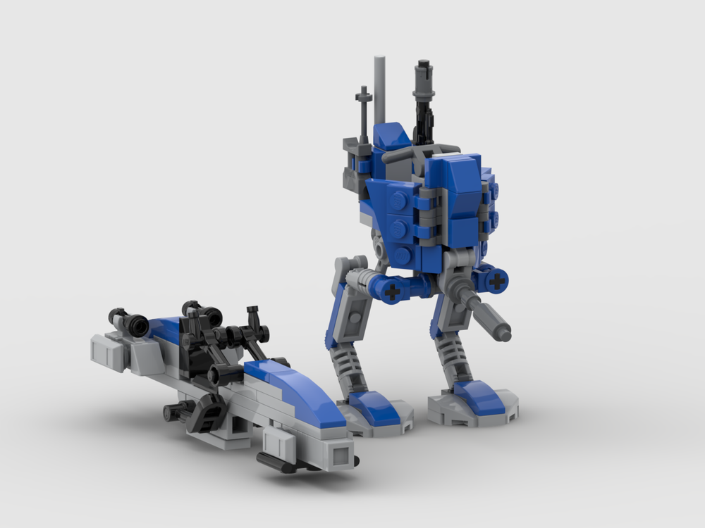 LEGO MOC Republic Lightning Battle Pack (BARC + AT-RT) by Col_Oneill ...