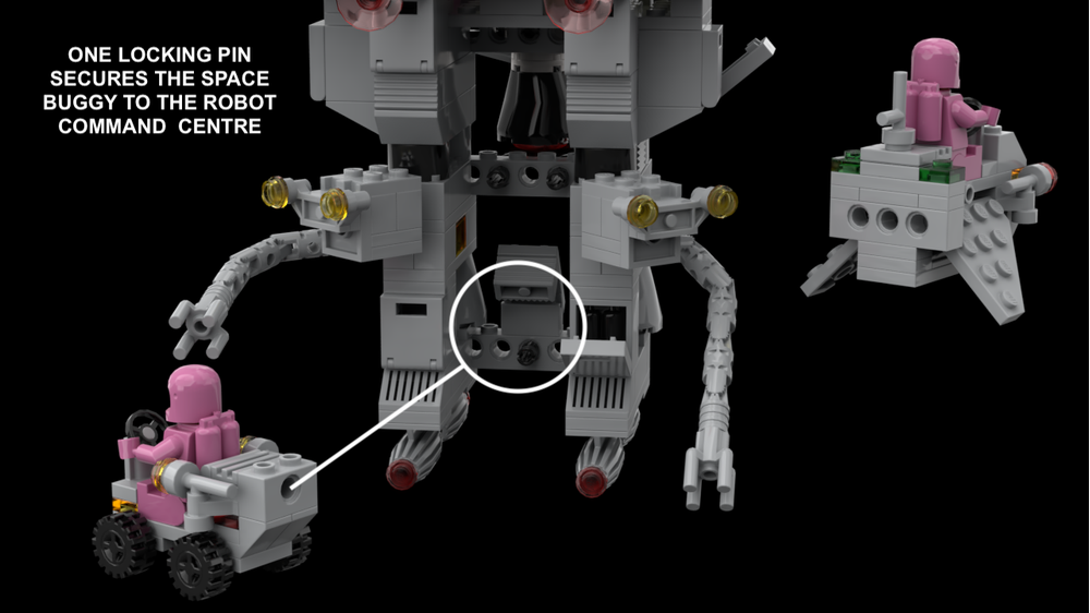 LEGO MOC Classic Space Reimagined: Robot Command Centre (6951) by ...