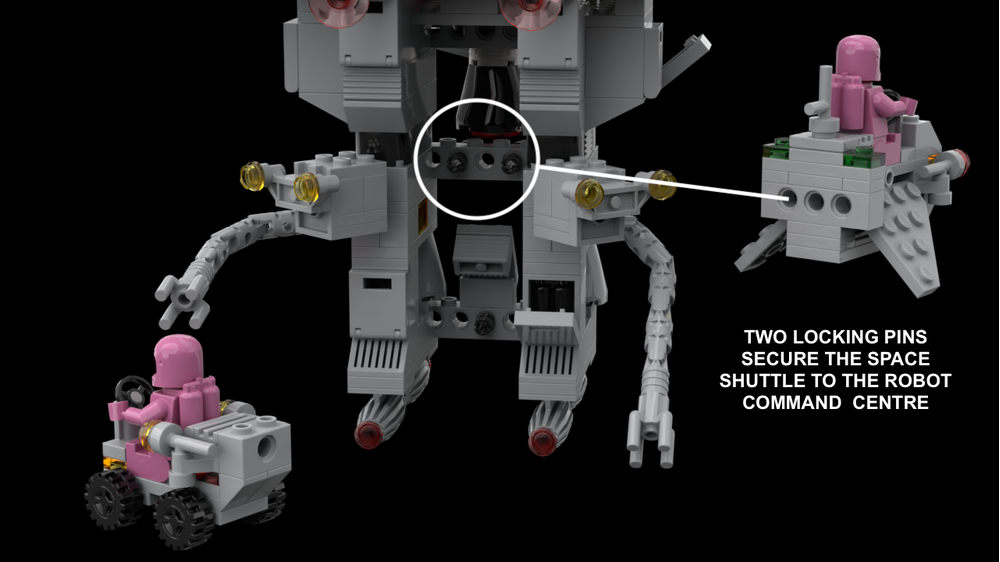 Lego Moc Classic Space Reimagined Robot Command Centre 6951 By