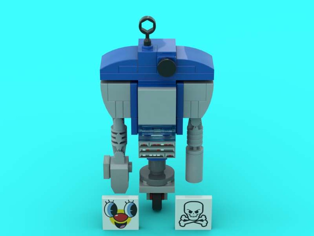LEGO MOC Fallout New Vegas Securitron by Ryker61 | Rebrickable - Build ...