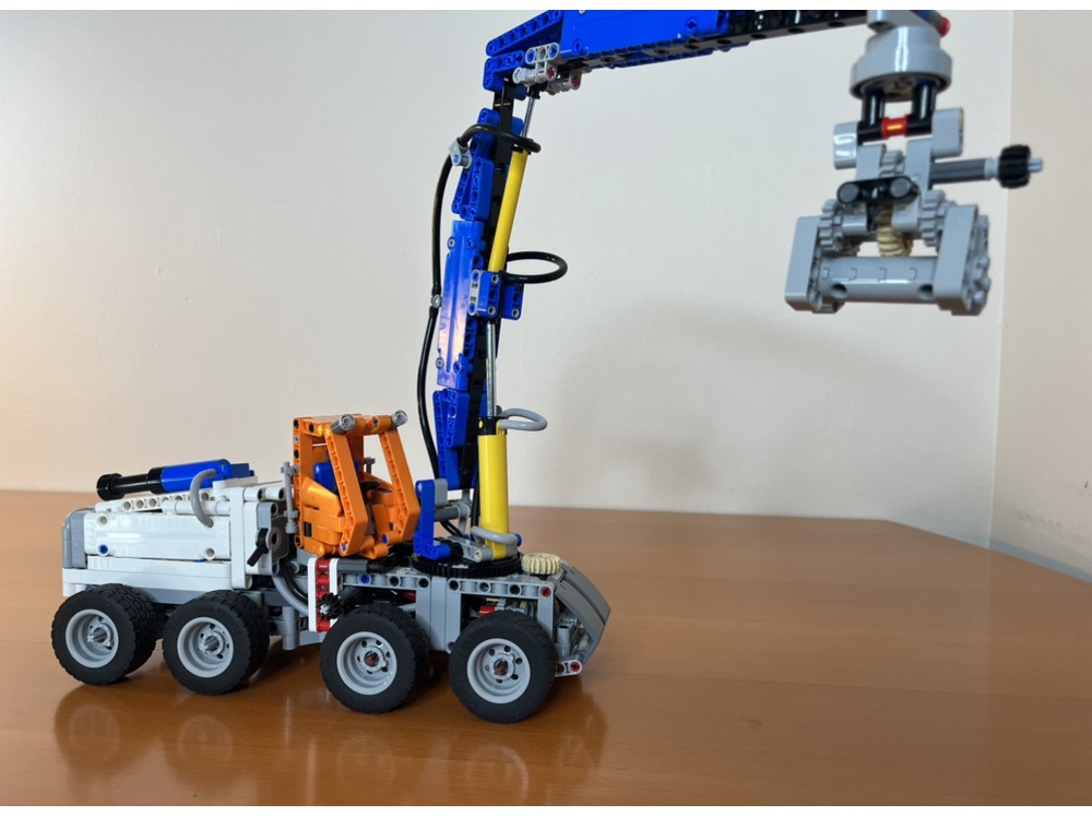 Lego Moc Timber Harvester By Building With Bricks Rebrickable Build