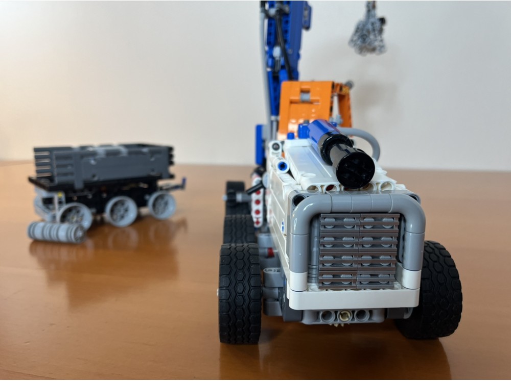 Lego Moc Timber Harvester By Building With Bricks Rebrickable Build
