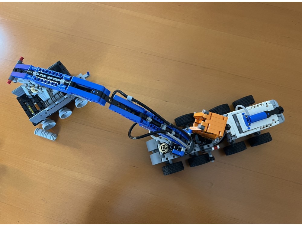 Lego Moc Timber Harvester By Building With Bricks Rebrickable Build