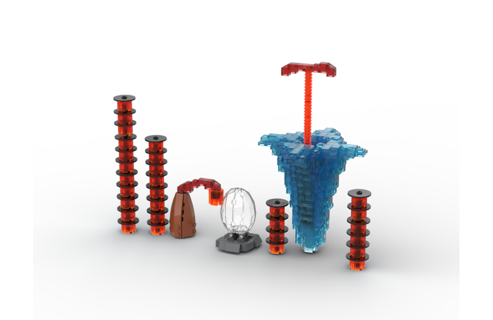 LEGO MOC Felucia plants by thelegowolfpack | Rebrickable - Build with LEGO