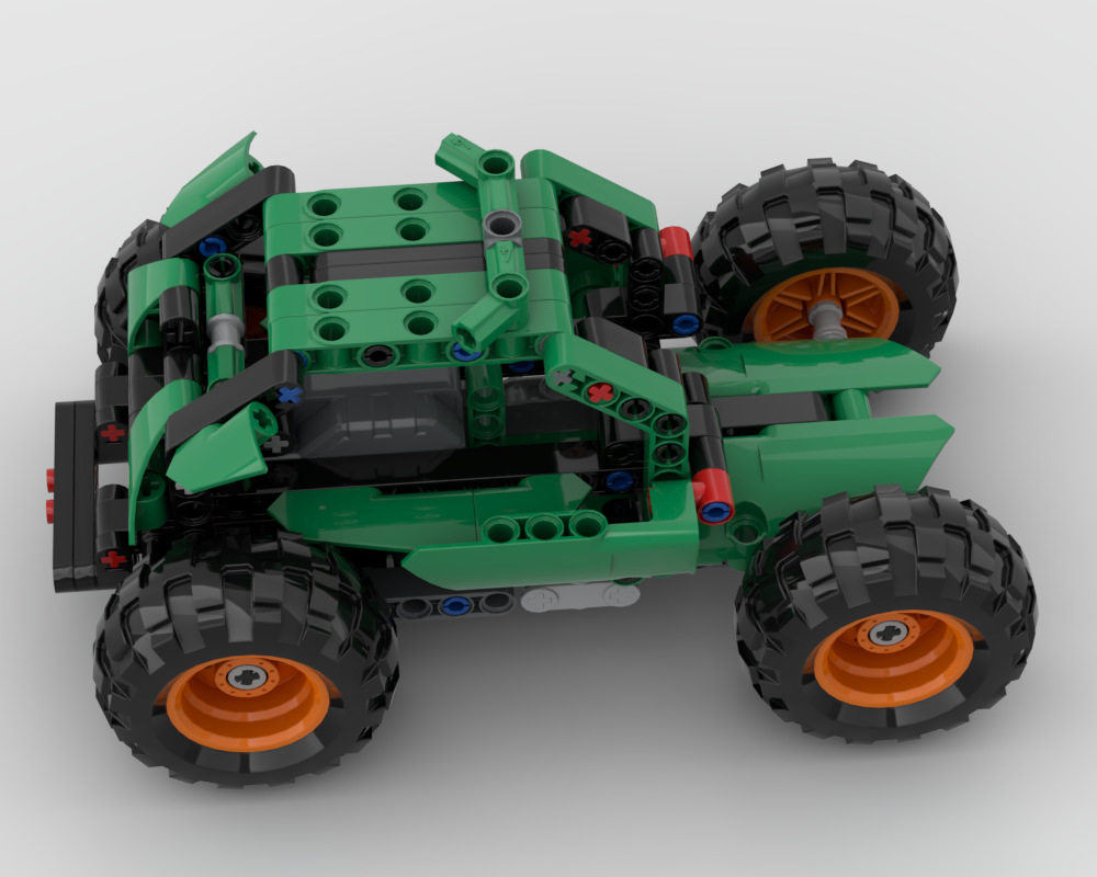 Lego Moc Off Roader 42149 Alternative By Erikgs Rebrickable Build