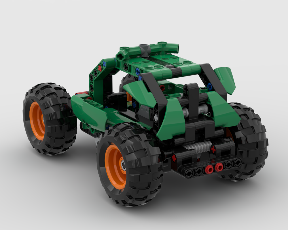 LEGO MOC Off-Roader 42149 Alternative. by ErikGS | Rebrickable - Build ...