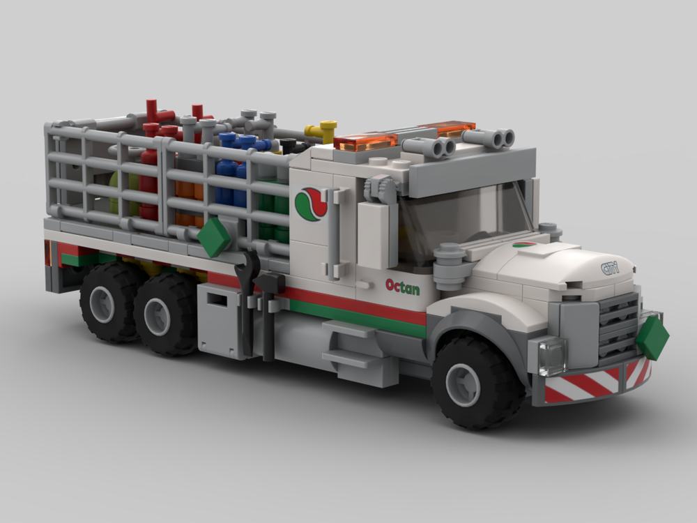 LEGO MOC Octan Gas Cylinder Delivery Truck by HaulingBricks ...