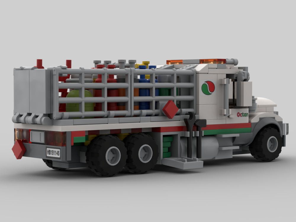 LEGO MOC Octan Gas Cylinder Delivery Truck by HaulingBricks ...