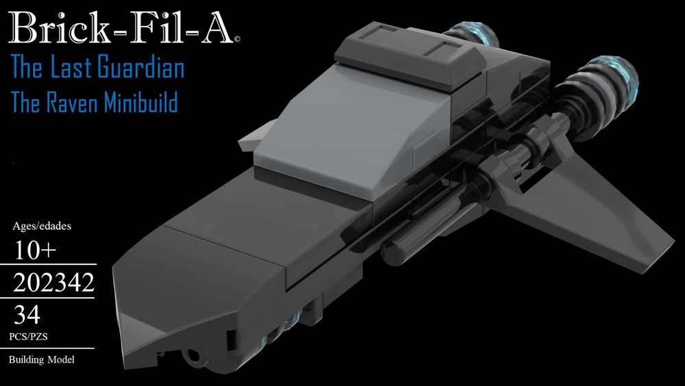 LEGO MOC The Raven Minibuild by Brick-Fil-A-Builds | Rebrickable ...