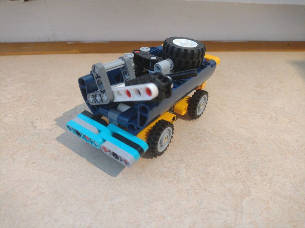 LEGO MOC Trailer with stuff for Tractor by Сoolden300 | Rebrickable ...