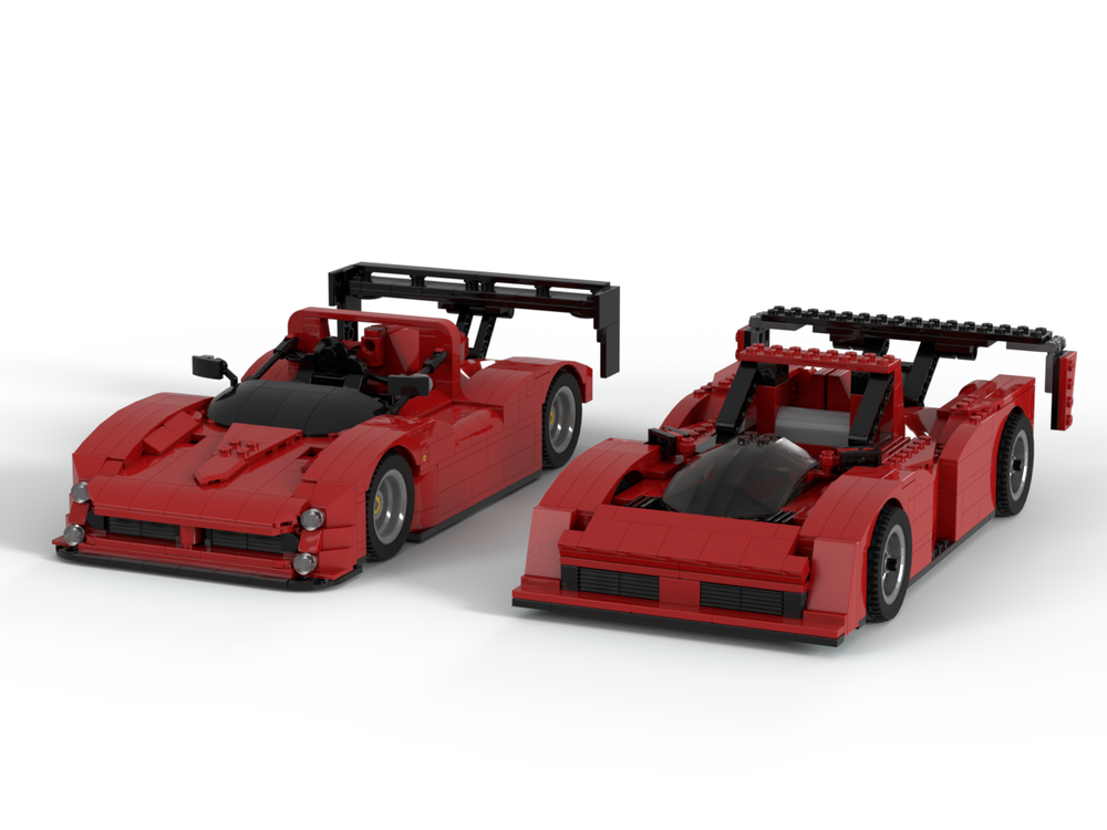 Lego Moc Ferrari 333 Sp By Linse Rebrickable Build With Lego