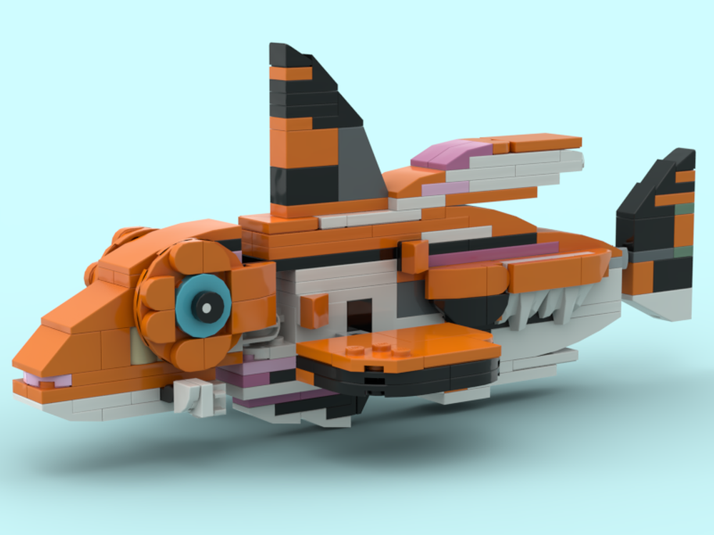 LEGO MOC 31129 Sea Robin by Pikminfan67 | Rebrickable - Build with LEGO