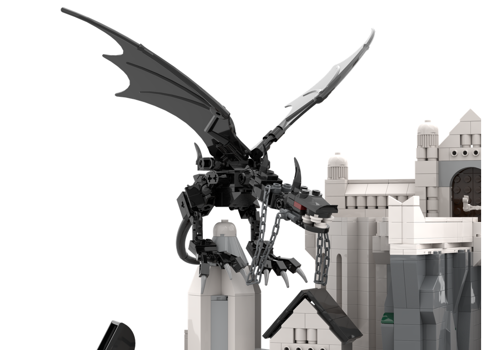 LEGO MOC The White City of Gondor by LordBricker | Rebrickable - Build ...