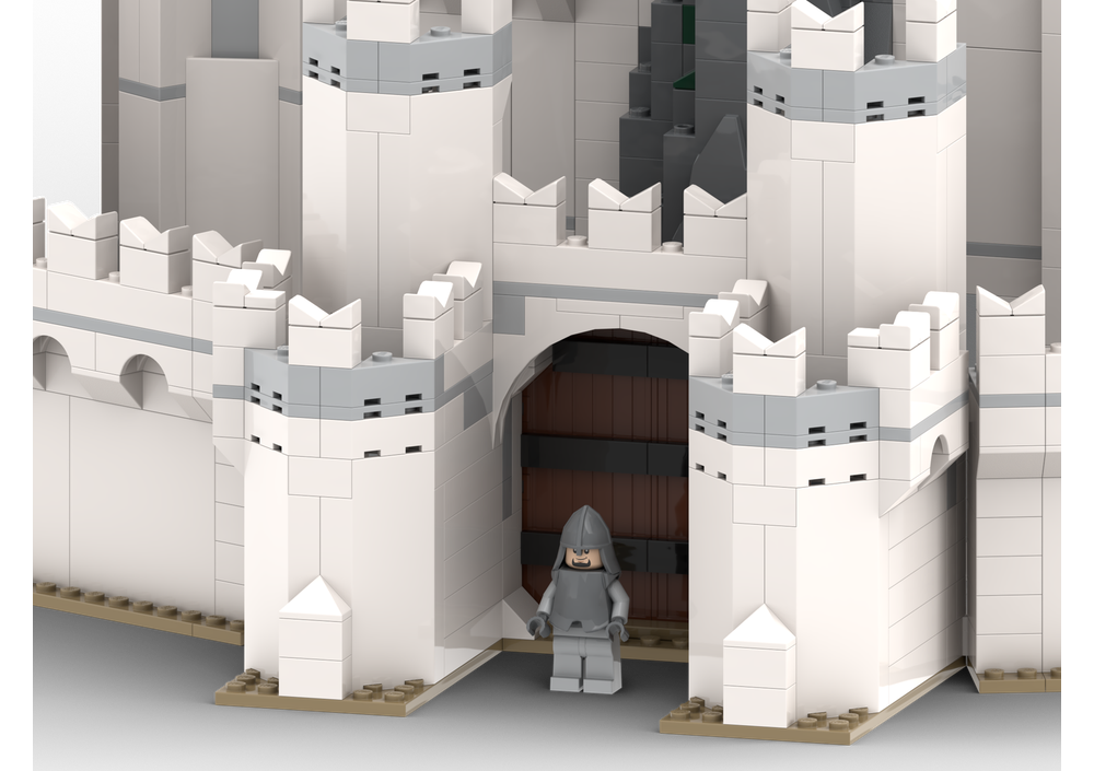LEGO MOC The White City of Gondor by LordBricker | Rebrickable - Build ...