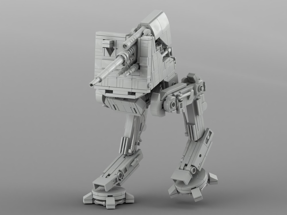 LEGO MOC Imperial AT-DT: Solo Movie by LDD_Modelmaker | Rebrickable ...