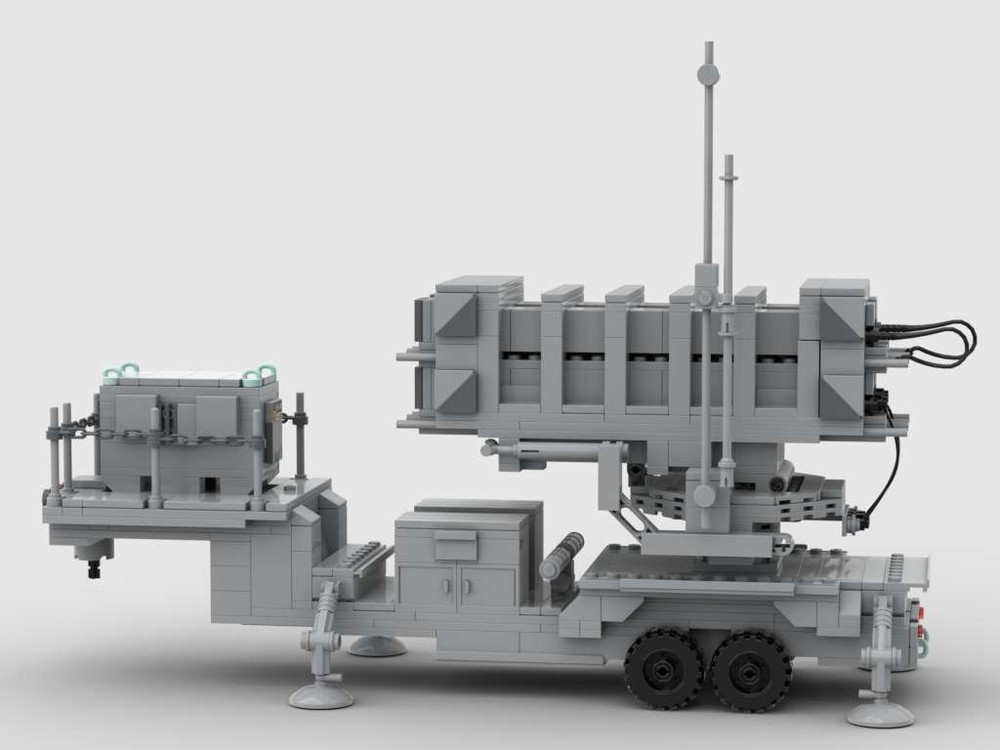 LEGO MOC Patriot Missile PAC-2 by Phoenix_bricks | Rebrickable - Build ...
