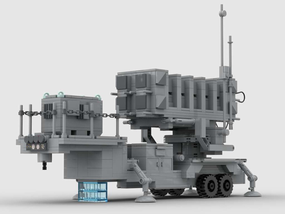 LEGO MOC Patriot Missile PAC-2 by Phoenix_bricks | Rebrickable - Build ...