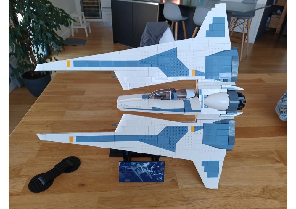 Lego Moc Fang Fighter By Eventusengineeringsystem Rebrickable