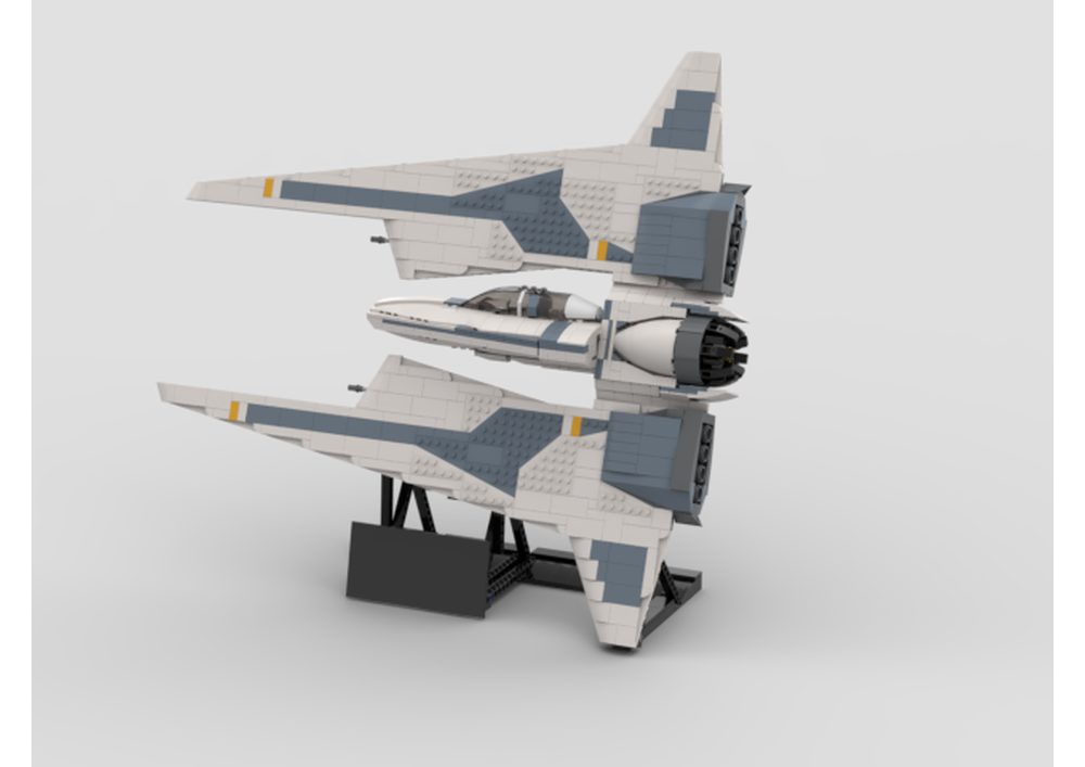 Lego Moc Fang Fighter By Eventusengineeringsystem Rebrickable