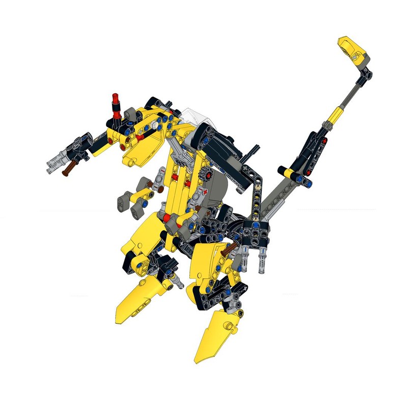 LEGO MOC TRex Monster by NARP | Rebrickable - Build with LEGO