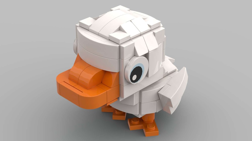 LEGO MOC brickheadz duck by mnw2 | Rebrickable - Build with LEGO