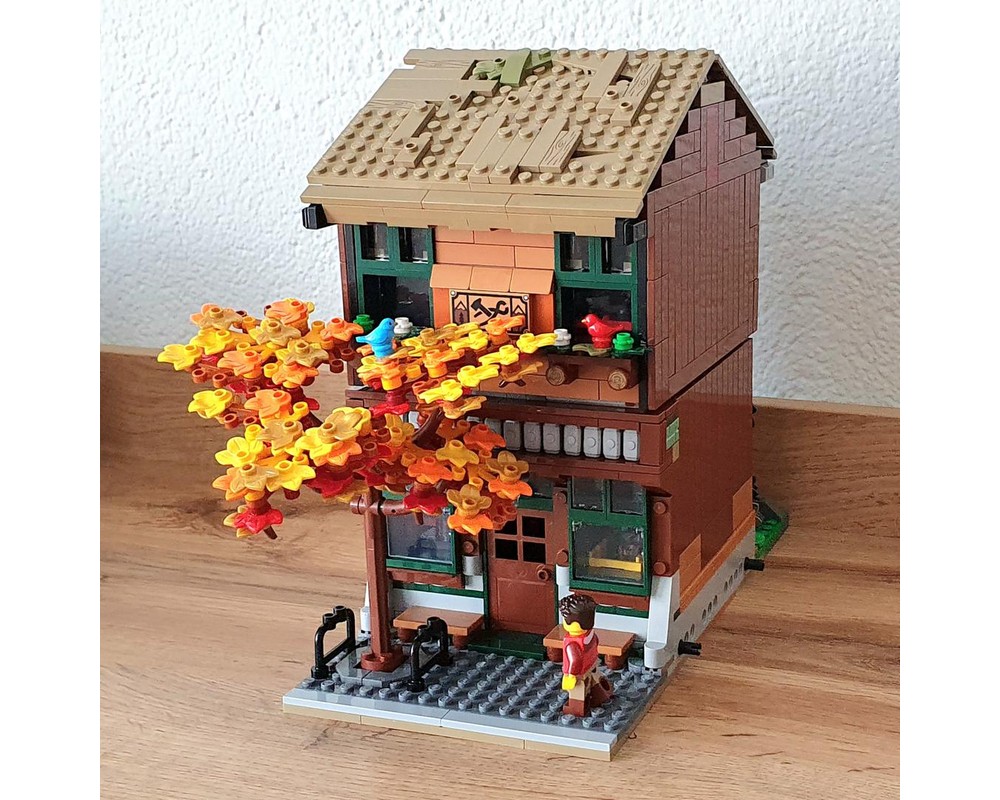 LEGO MOC Cabin Café by Gr33tje13 | Rebrickable - Build with LEGO
