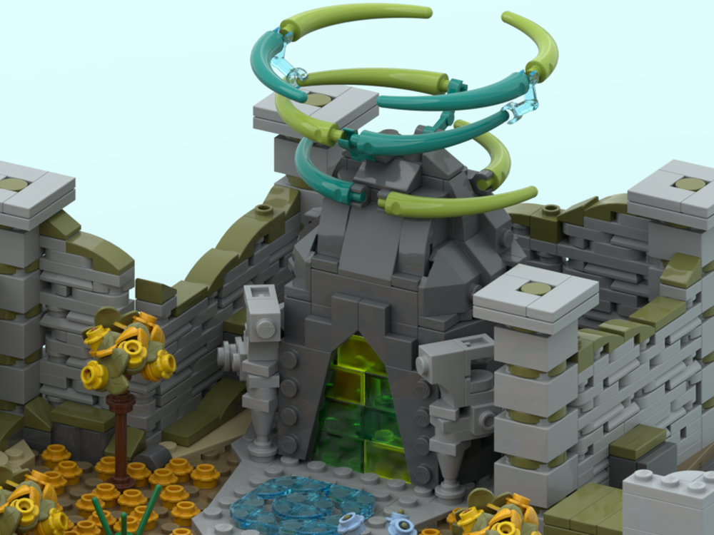 LEGO MOC Zelda Tears of the Kingdom - East Gerudo Sky Archipelago by ...